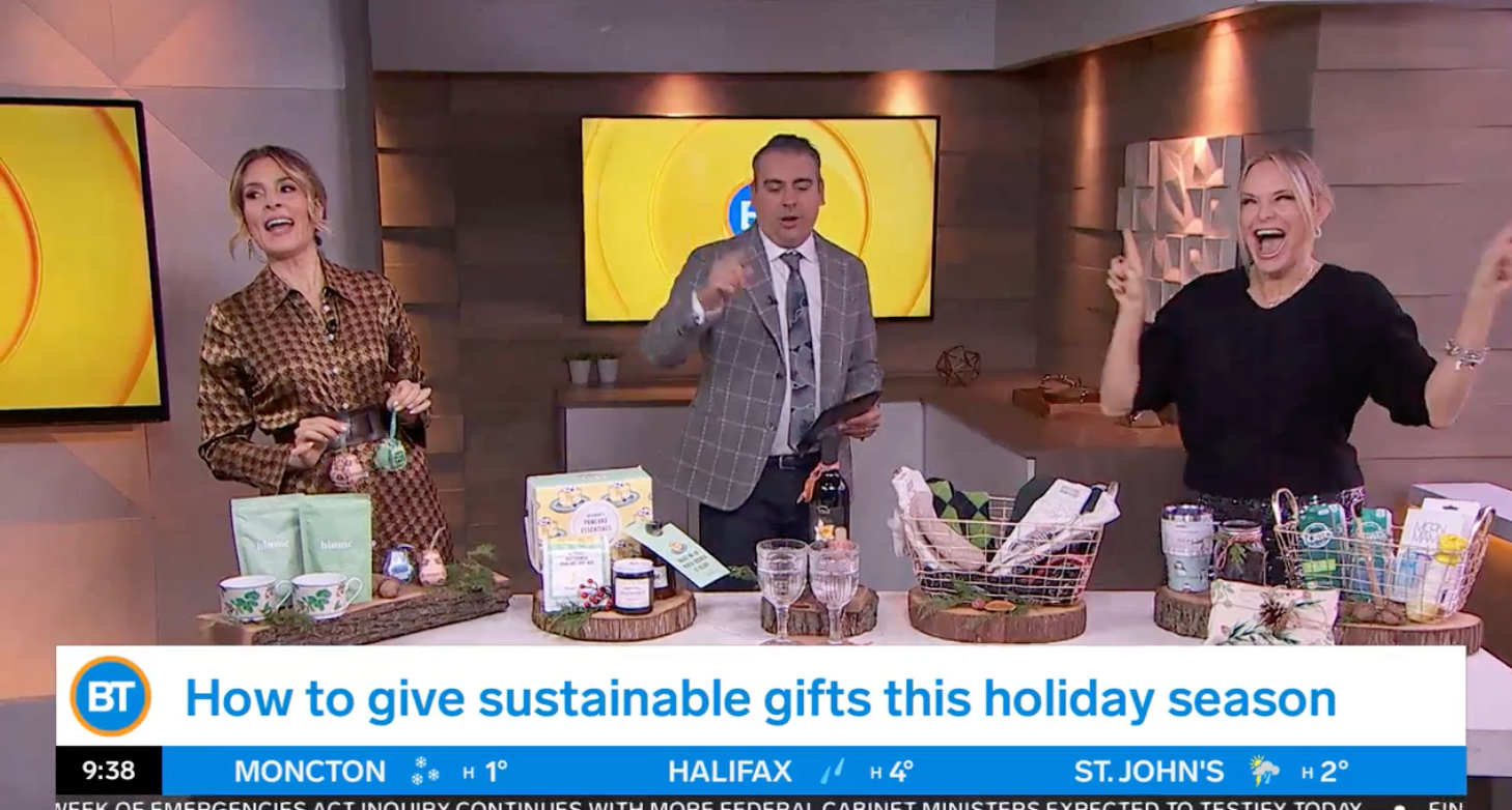 Sustainable Holiday Gift Guide with BT Breakfast Television – Change Beauty