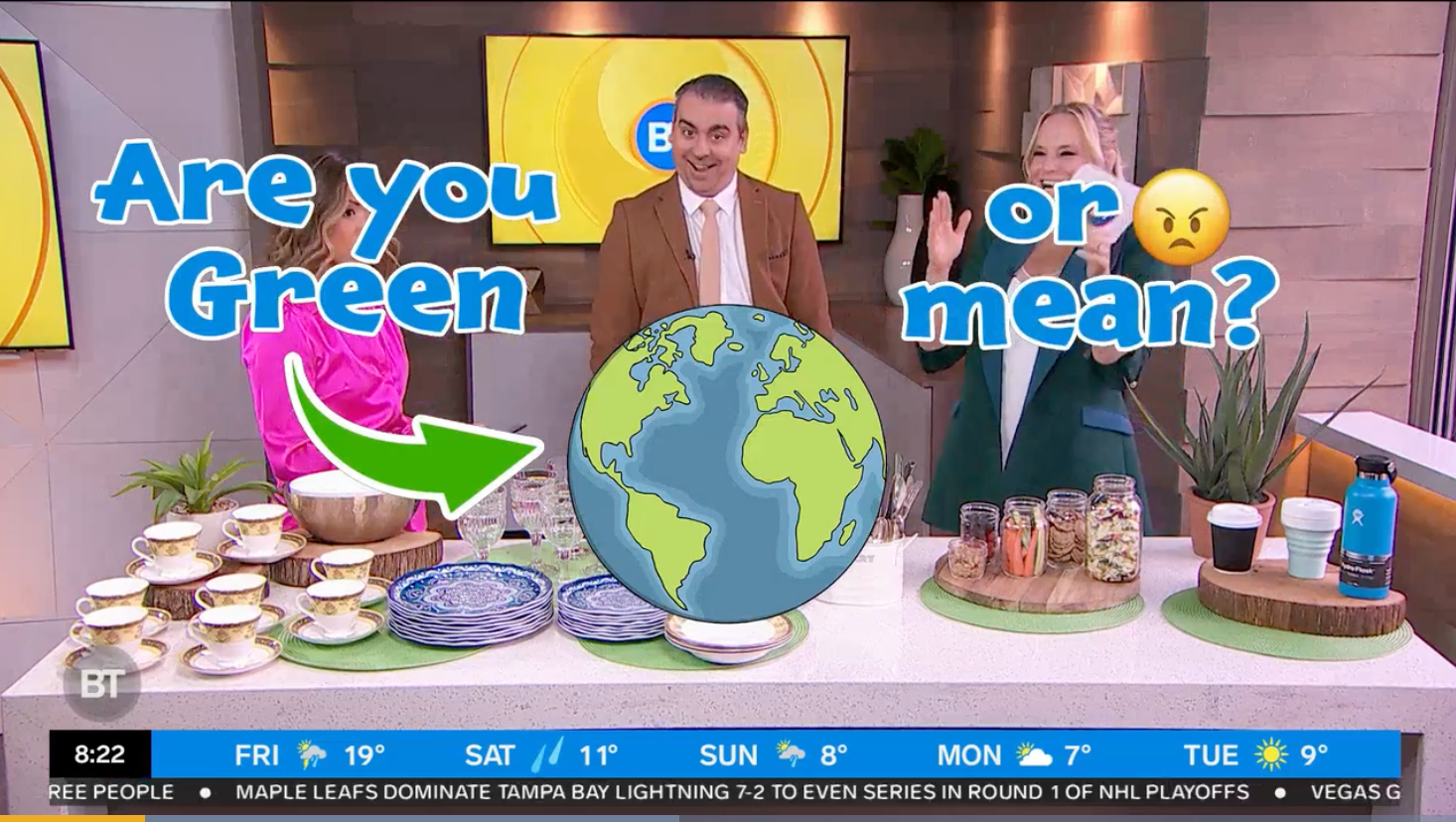 Mean or Green with BT Breakfast Television – Change Beauty